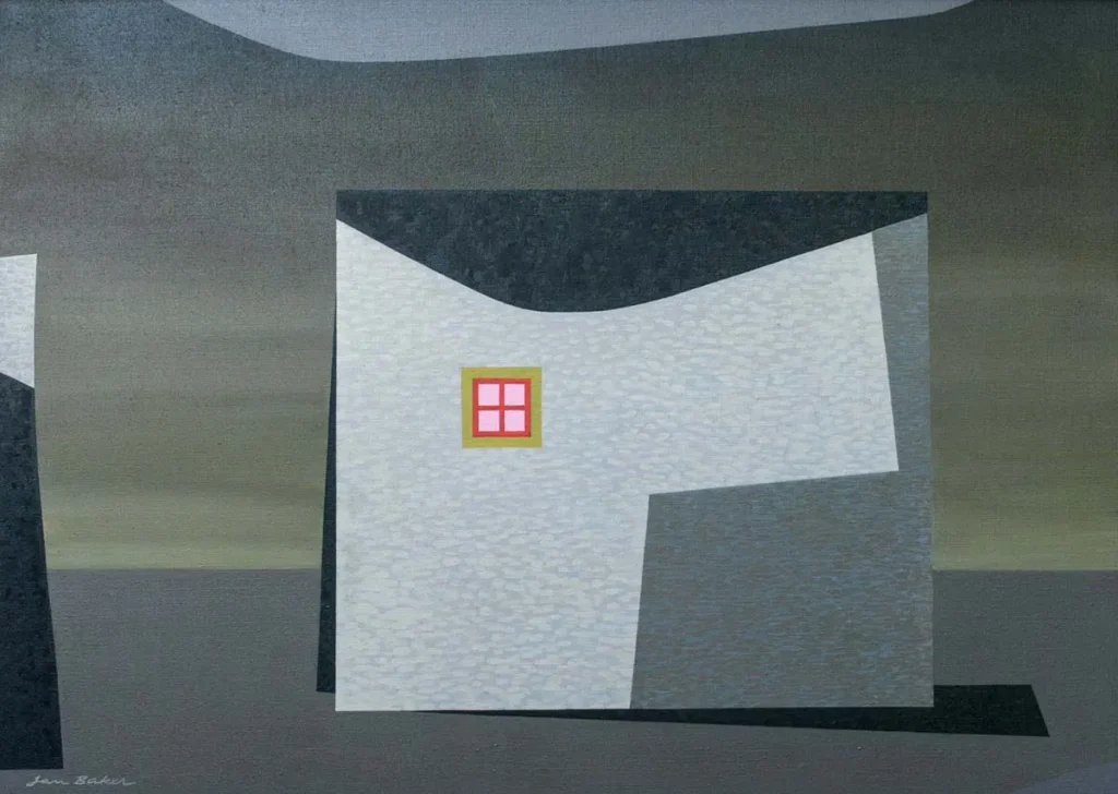 Natt - Digitalt Grafisk Arbeid (D.G.A) av Jan Baker